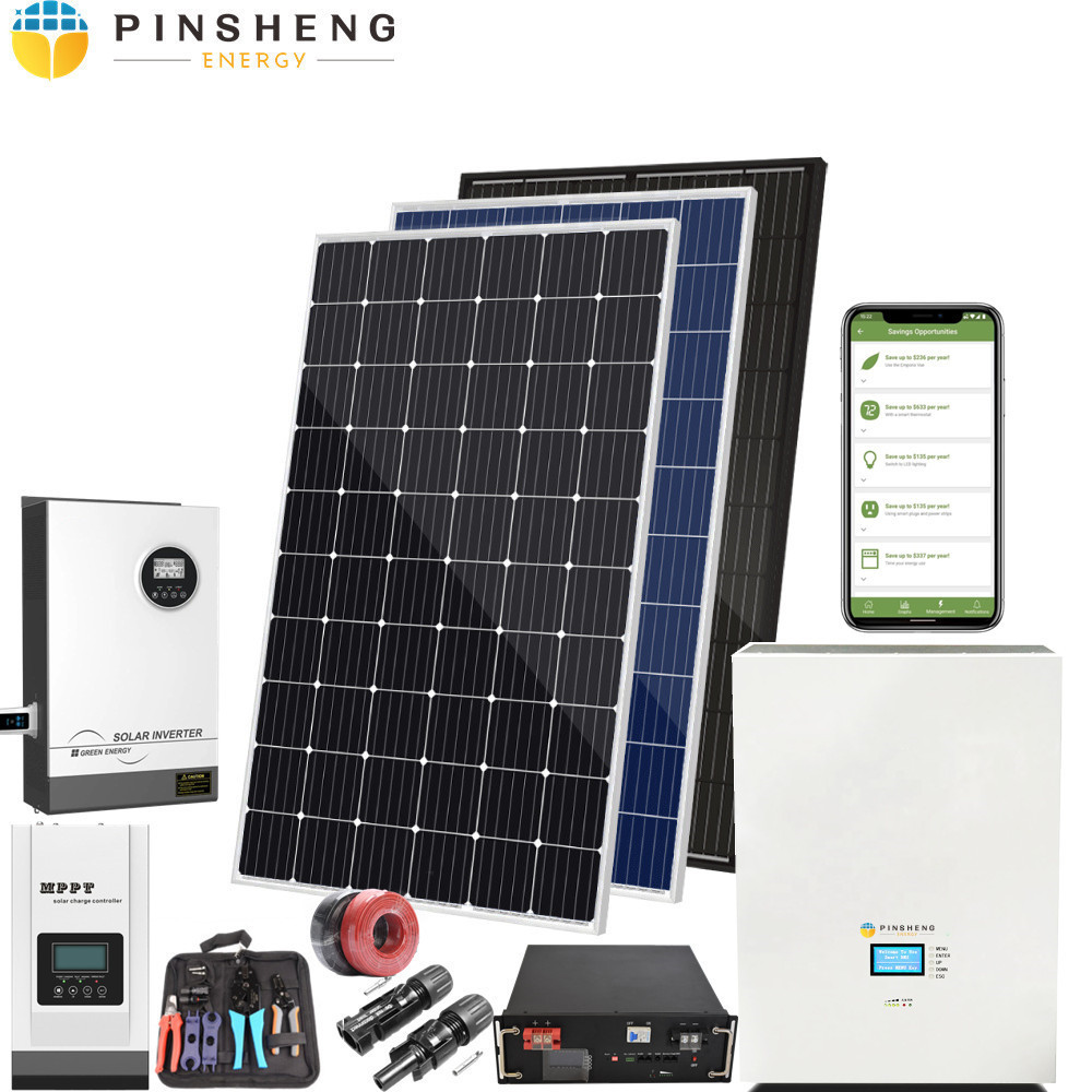 ON GRID OFF GRID Solar Energy System 3KW 5KW 10KW 15KW For Home Solar