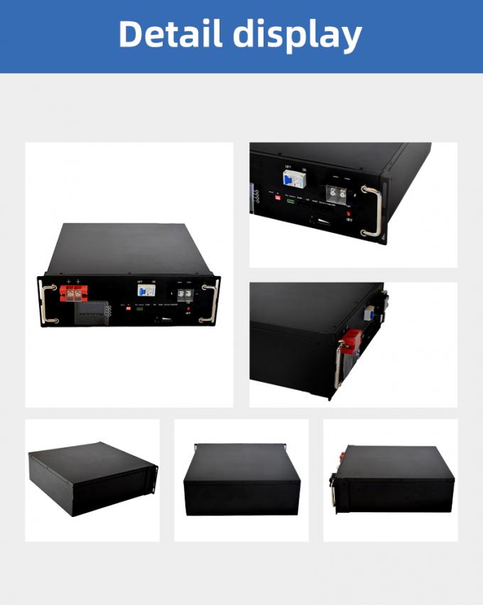 10kwh 48v 200ah Lifepo4 Lithium Rack Mounted Off Grid Solar Energy ...